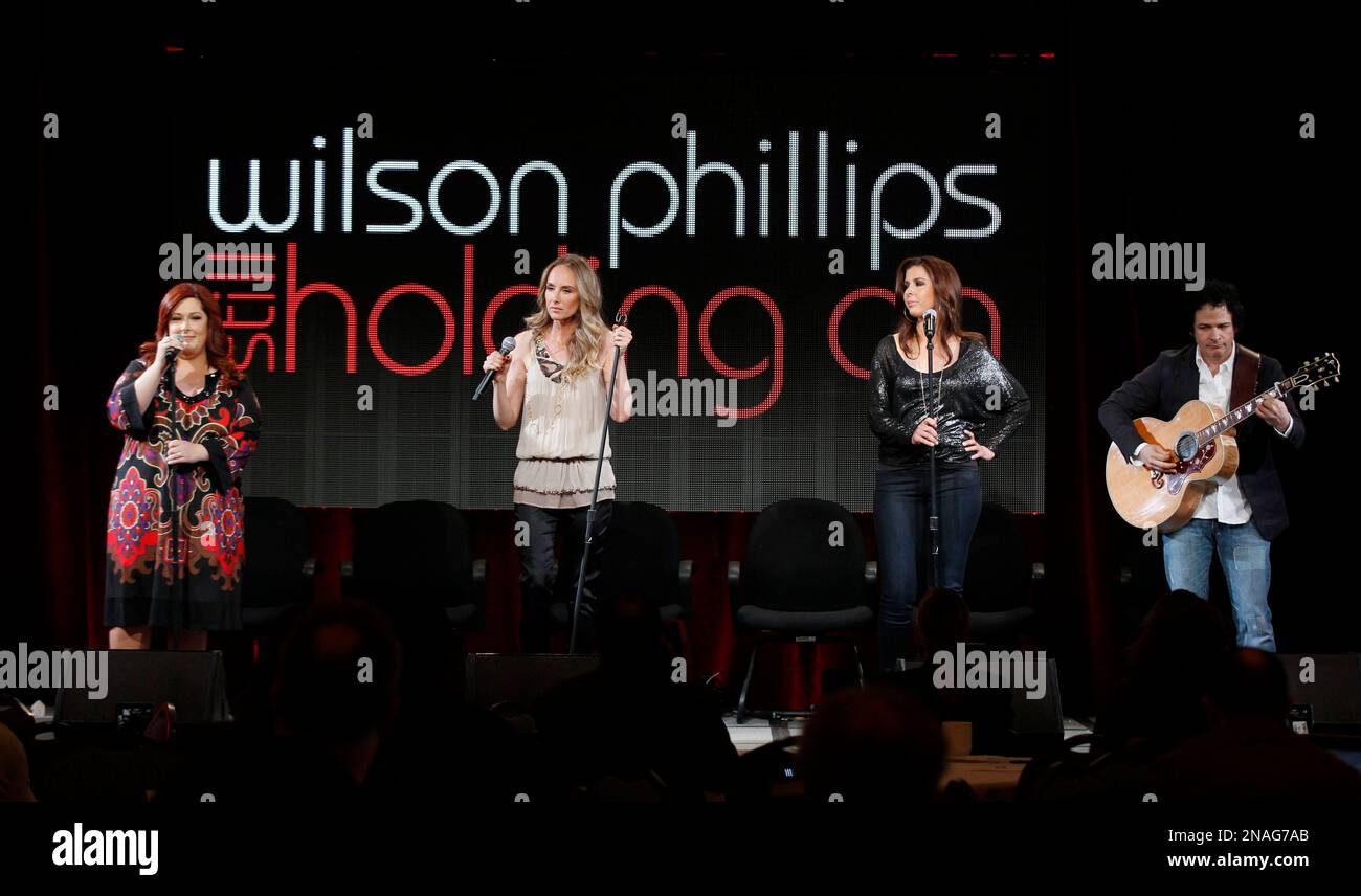 From left to right, Carnie Wilson, Chynna Phillips and Wendy Wilson of ...