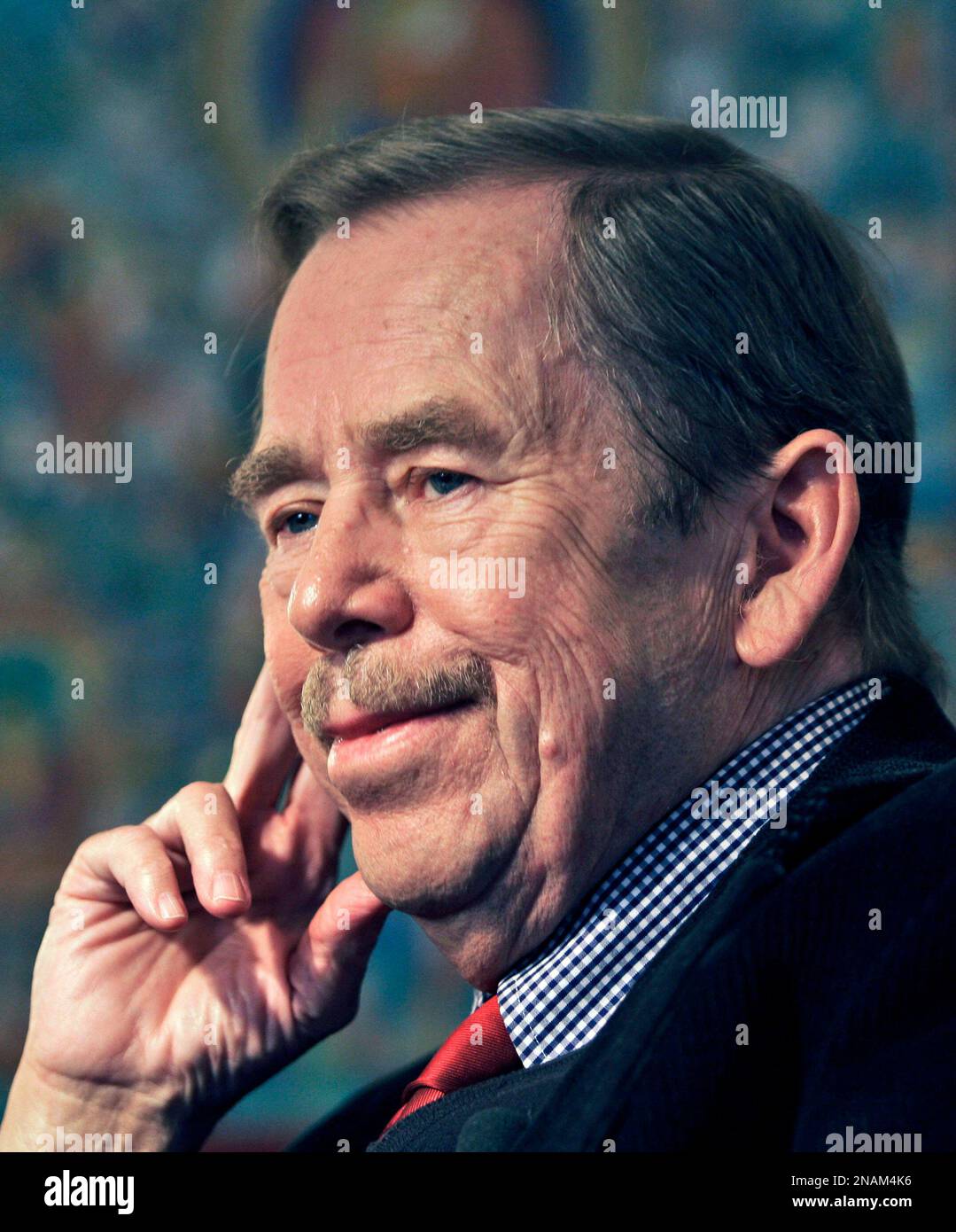 FILE - In this Oct. 3, 2008 file photo, former Czech Republic's ...