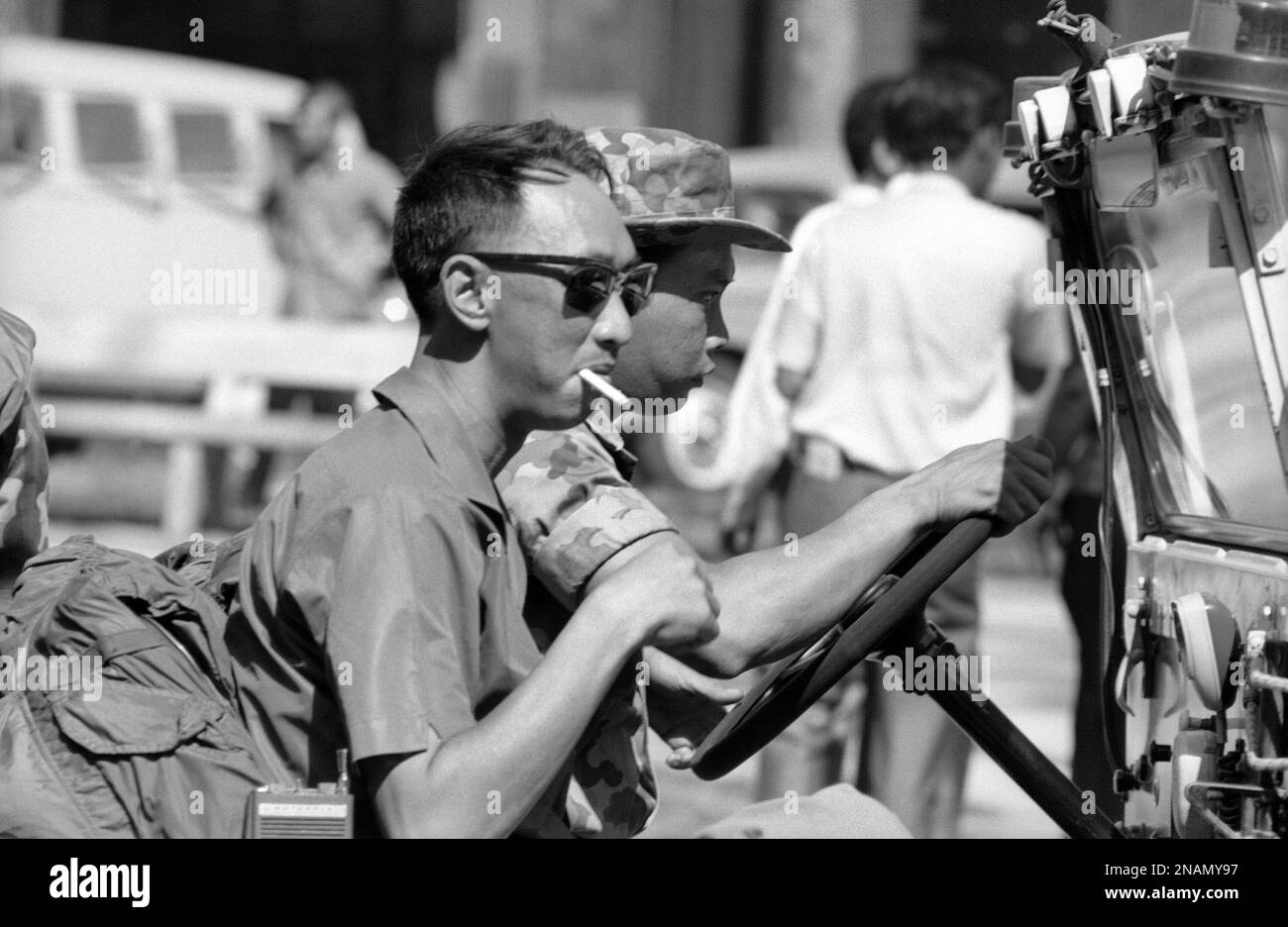 General Nguyen Ngoc Loan, South Vietnamese police chief who executed Nguyen Van Lem, a Viet Cong ...