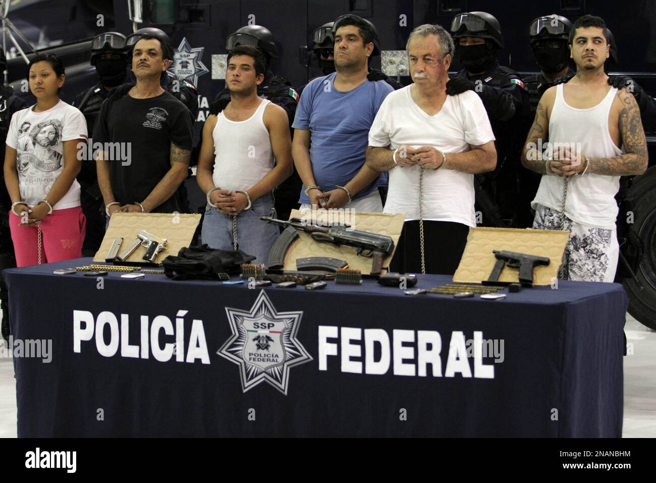 From left: Andrea Escamilla Juarez, aka 'La Negra', 21, Rene Cortez ...
