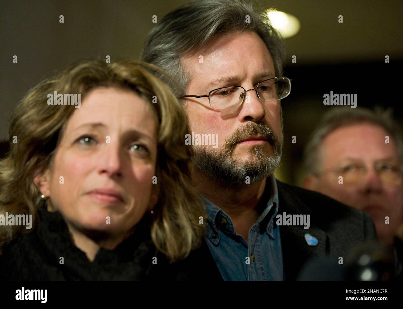 Dr. William Petit Jr., right, and his sister Johanna Chapman, left ...