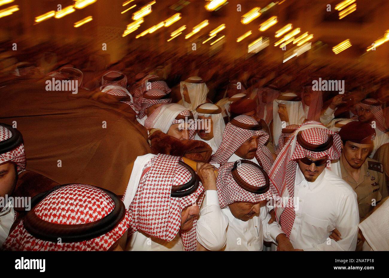 Saudi Interior Minister Prince Nayef bin Abdul-Aziz Al Saud, center ...