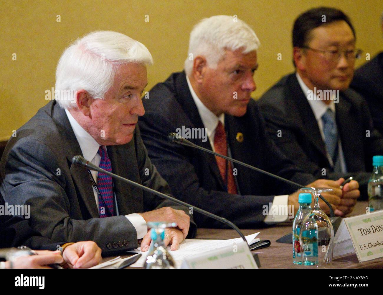U.S. APEC Business Coalition members including Thomas J. Donohue ...