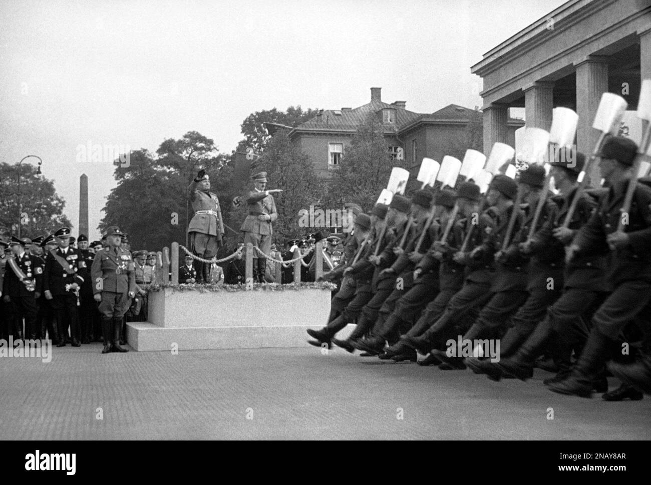 In the afternoon of his first day in Germany, Italian dictator Benito ...