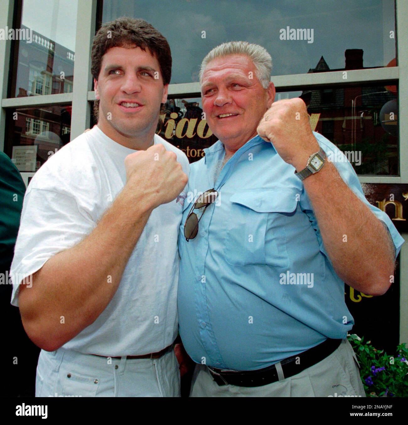 FILE - In this July 26, 1995, file photo, heavyweight boxer Peter ...