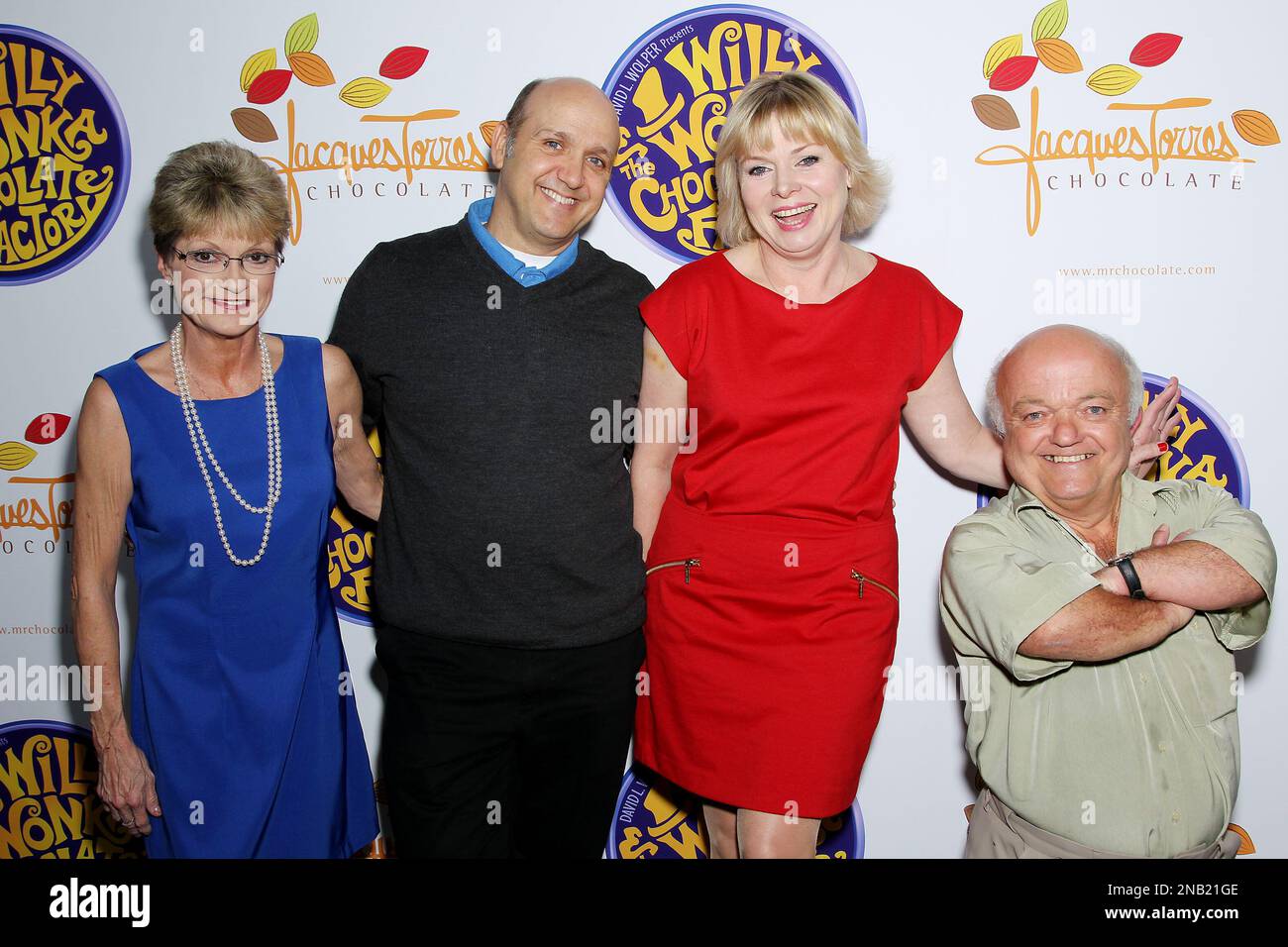 Cast members from the 1971 film, "Willy Wonka & The Chocolate Factory ...