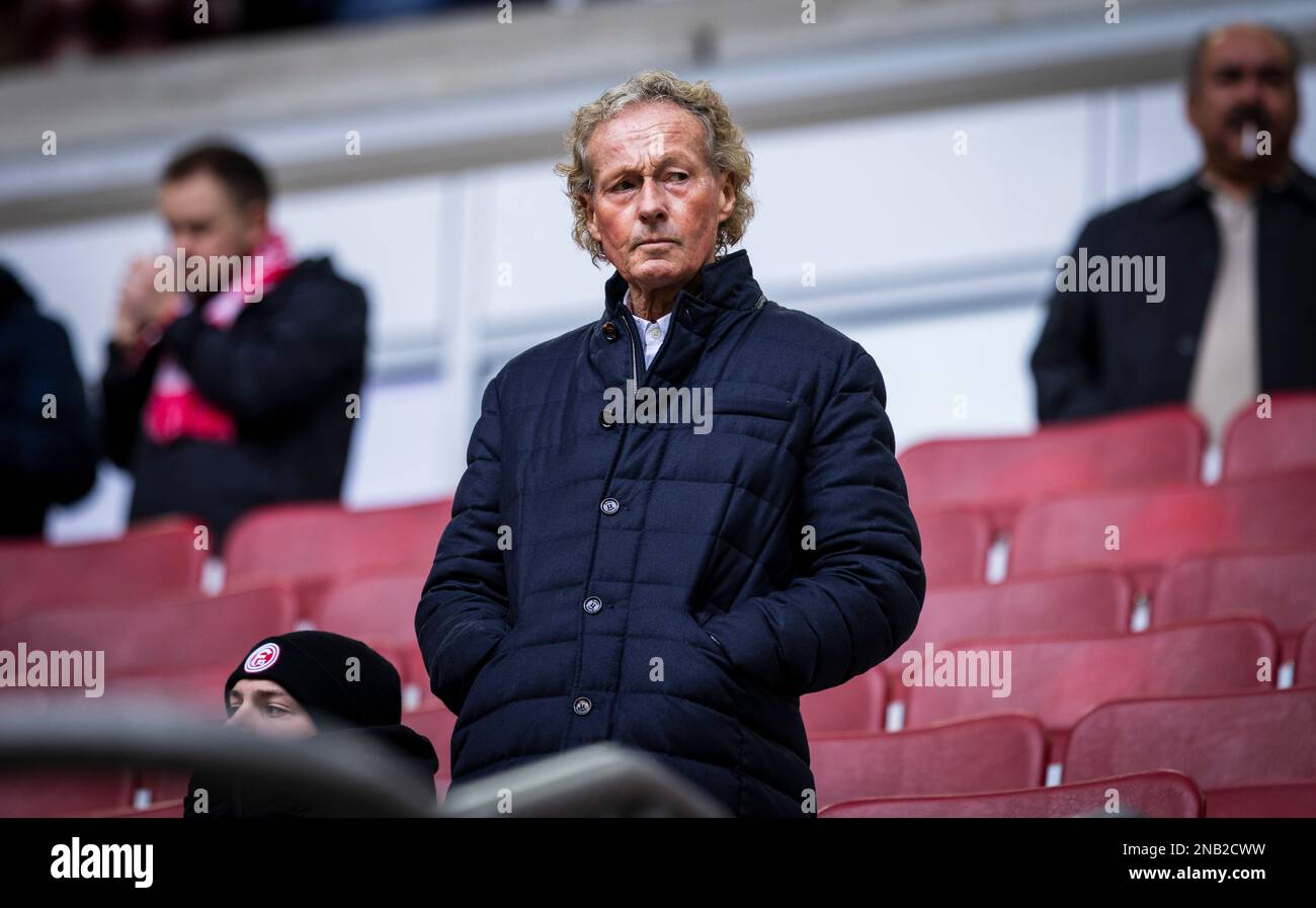 Düsseldorf, Deutschland. 12. Februar 2023. Bernd Restle (F95) Fortuna ...