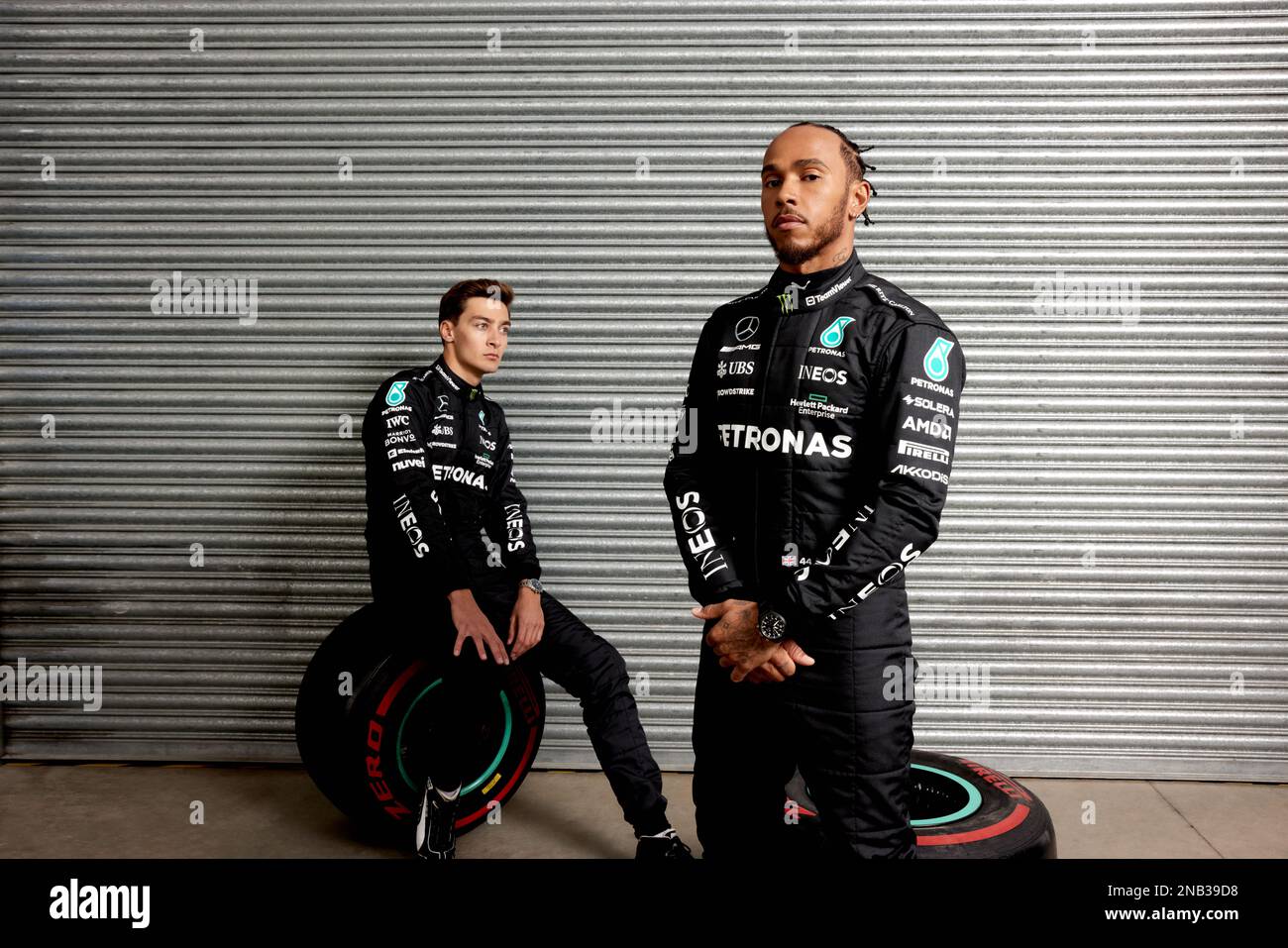 Mercedes amg petronas formula one team -Fotos und -Bildmaterial in ...