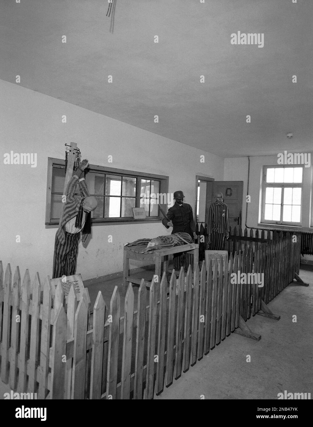 ** EDS NOTE: GRAPHIC CONTENT ** Dachau, the infamous Nazi concentration ...