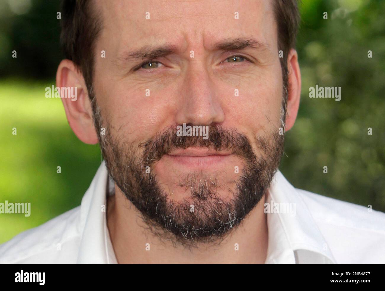 British actor and comedian Ben Miller poses as he launches a new drama ...