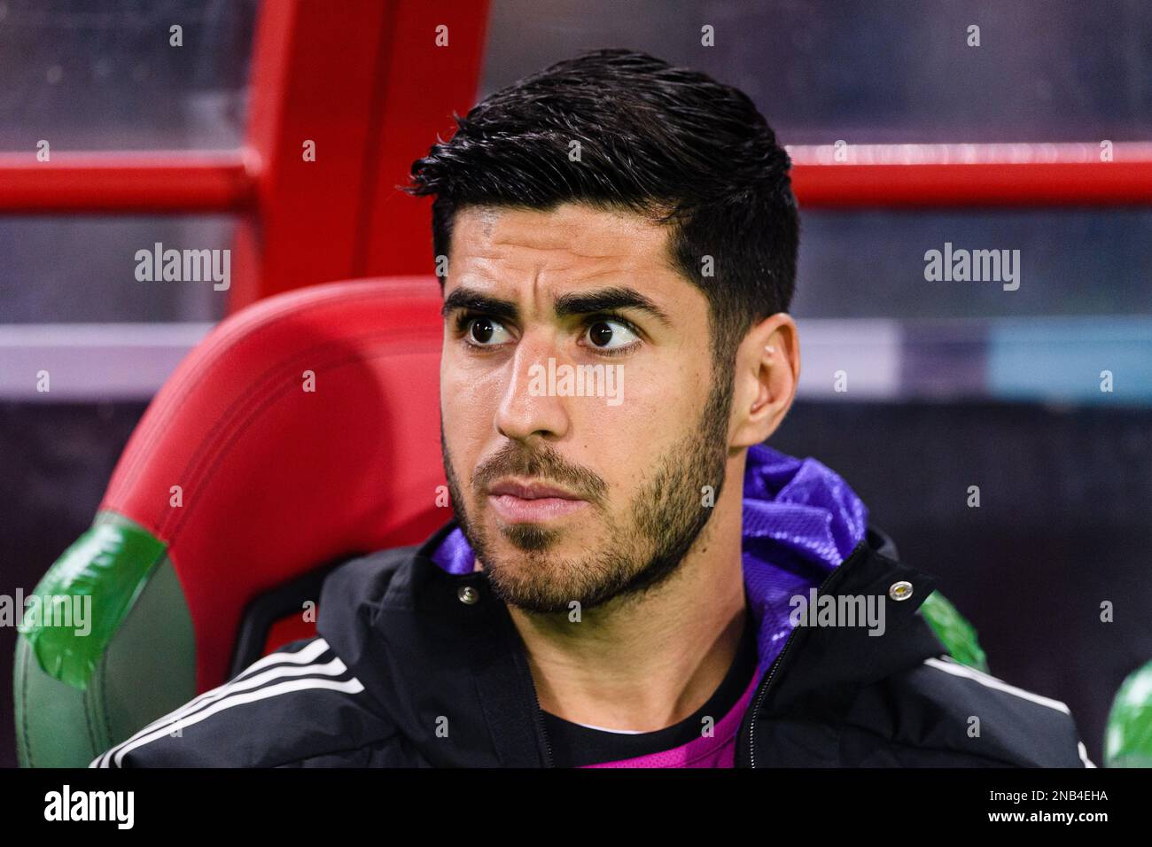 Rabat, Marokko - Februar 11: Marco Asensio von Real Madrid während des 2022. Finalspiels der ...