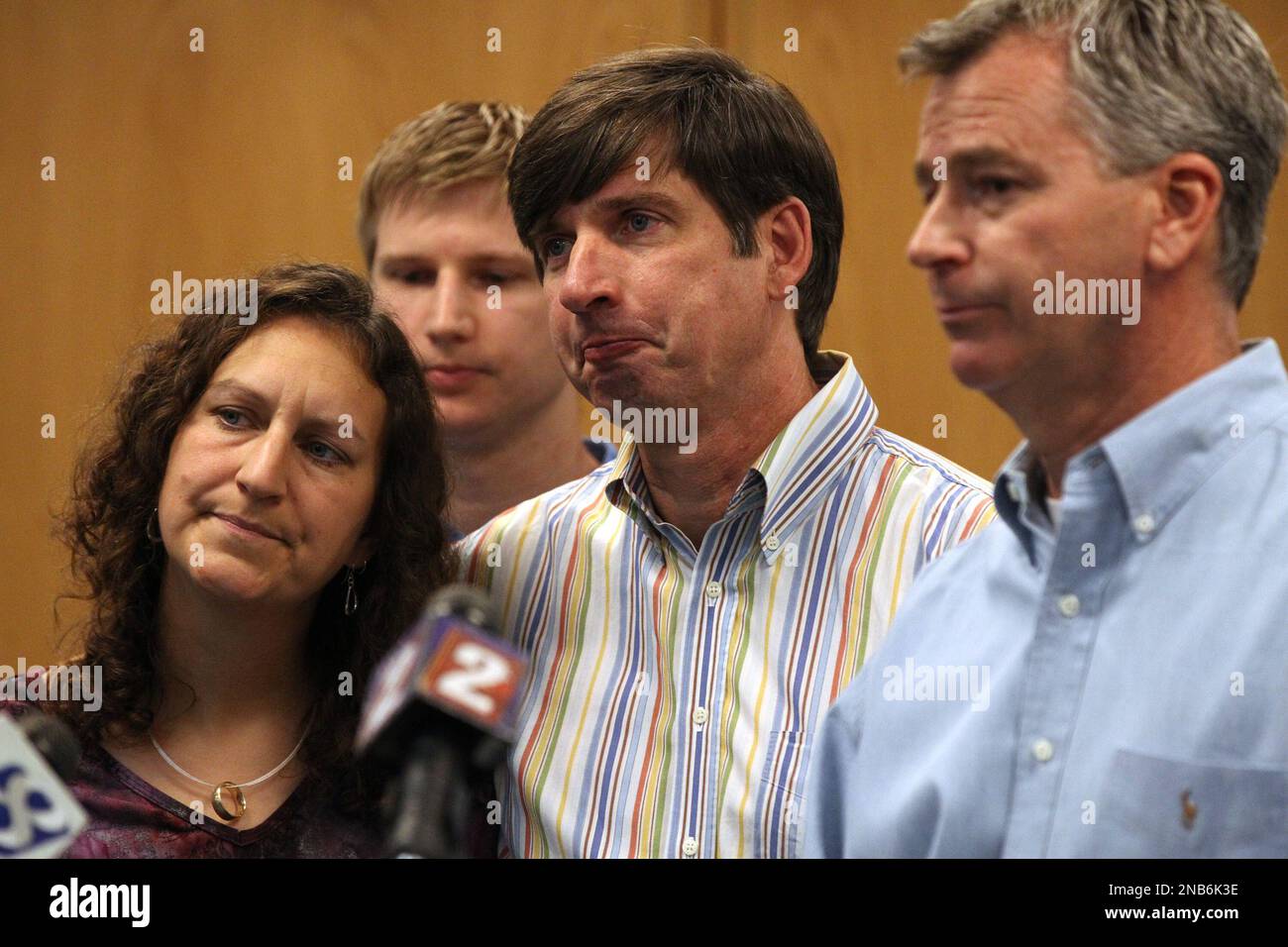 From left, Rachel Elvin, David Elvin, rear, Jim Elvin and Allen Elvin ...