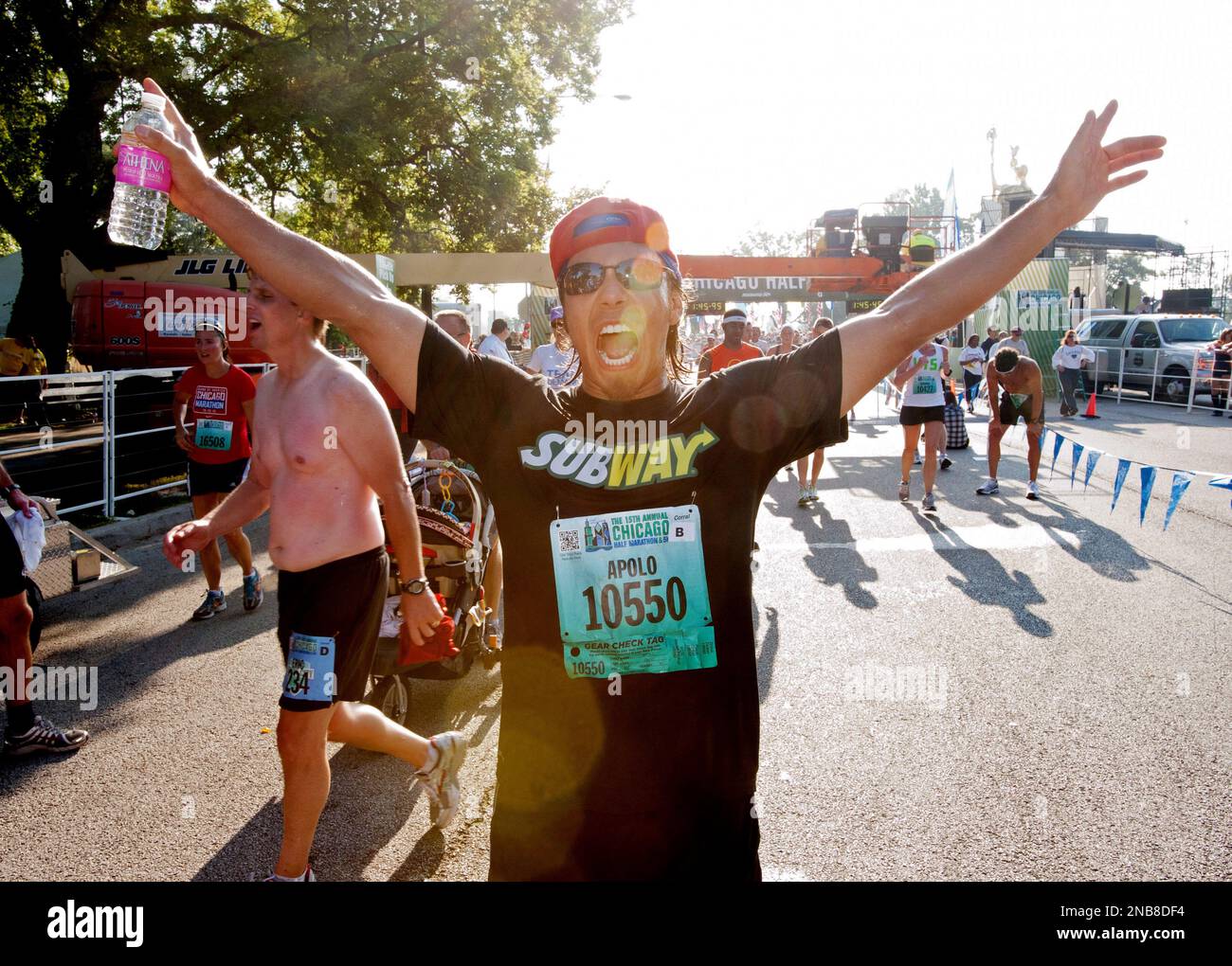 COMMERCIAL IMAGE - In this photo taken by AP Images for Subway, Apolo ...