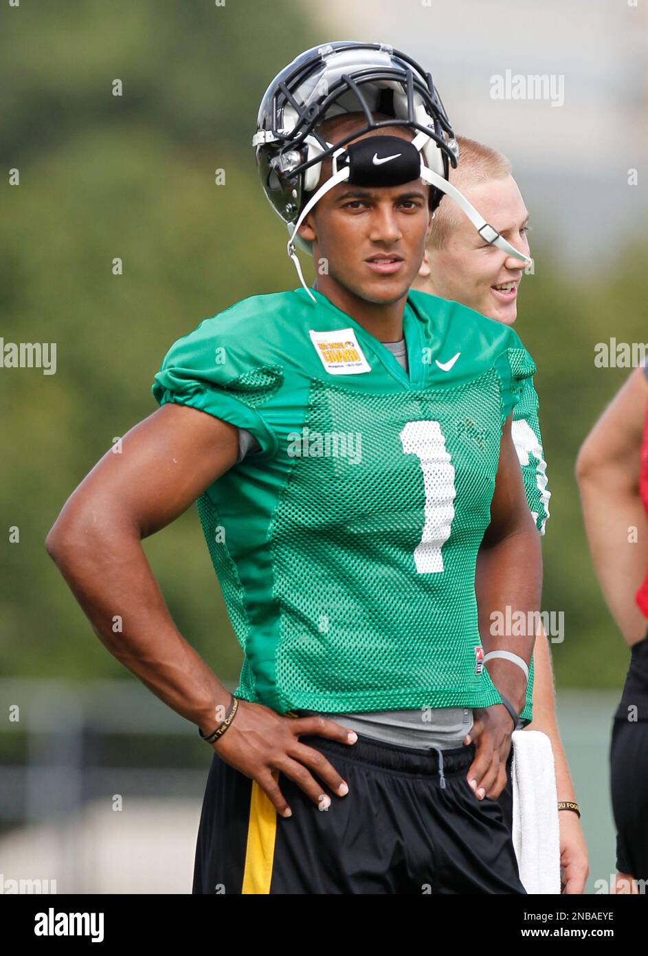 FILE- In this Aug. 15, 2011 file photo, Missouri quarterback James ...