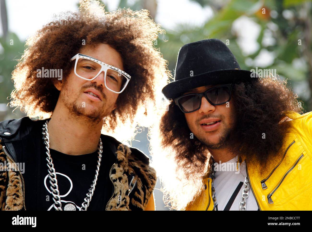 FILE - In this June 22, 2011 file photo, Redfoo, left, and SkyBlu, from ...