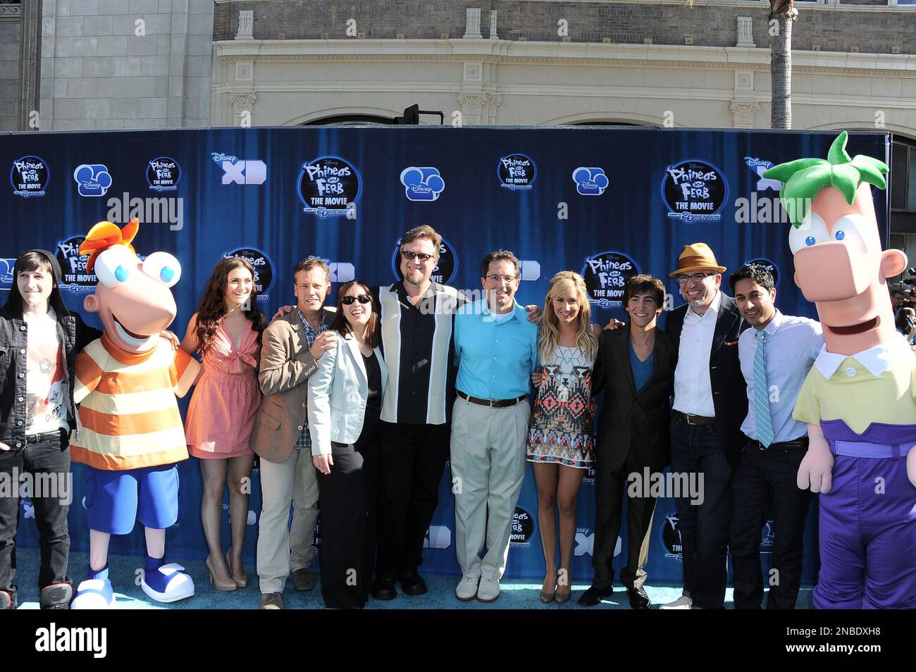 From left, Mitchel Musso, Alyson Stoner, Dee Bradley Baker, Carolina ...