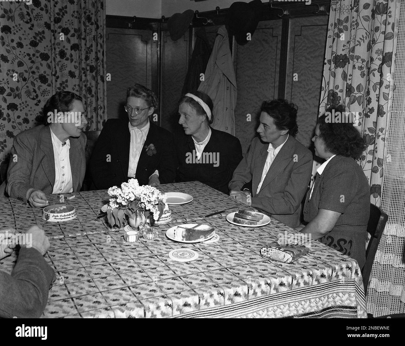 Four of the German war criminals condemned men’s wives in a hotel in ...