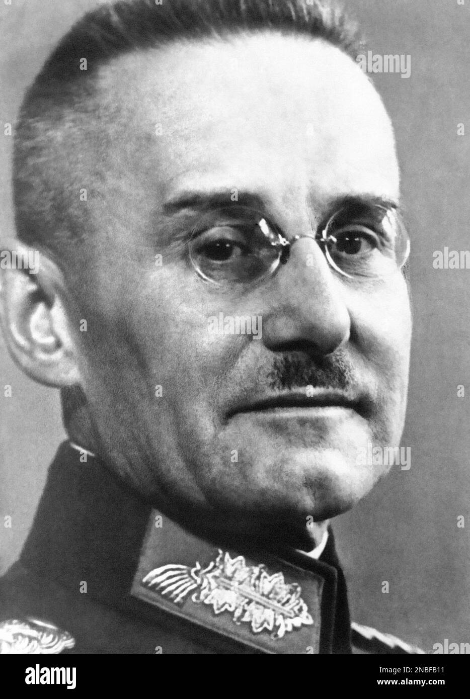 The resignation of General Ludwig Beck from the position of German ...