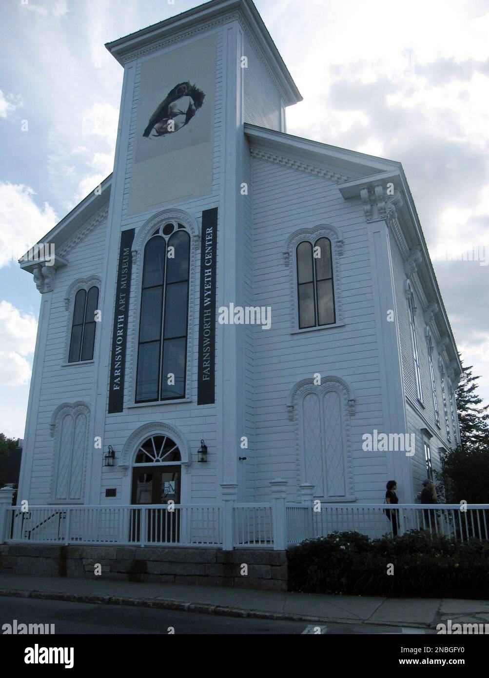 This July 7, 2011 photo shows the Farnsworth Art Museum's Wyeth Center ...
