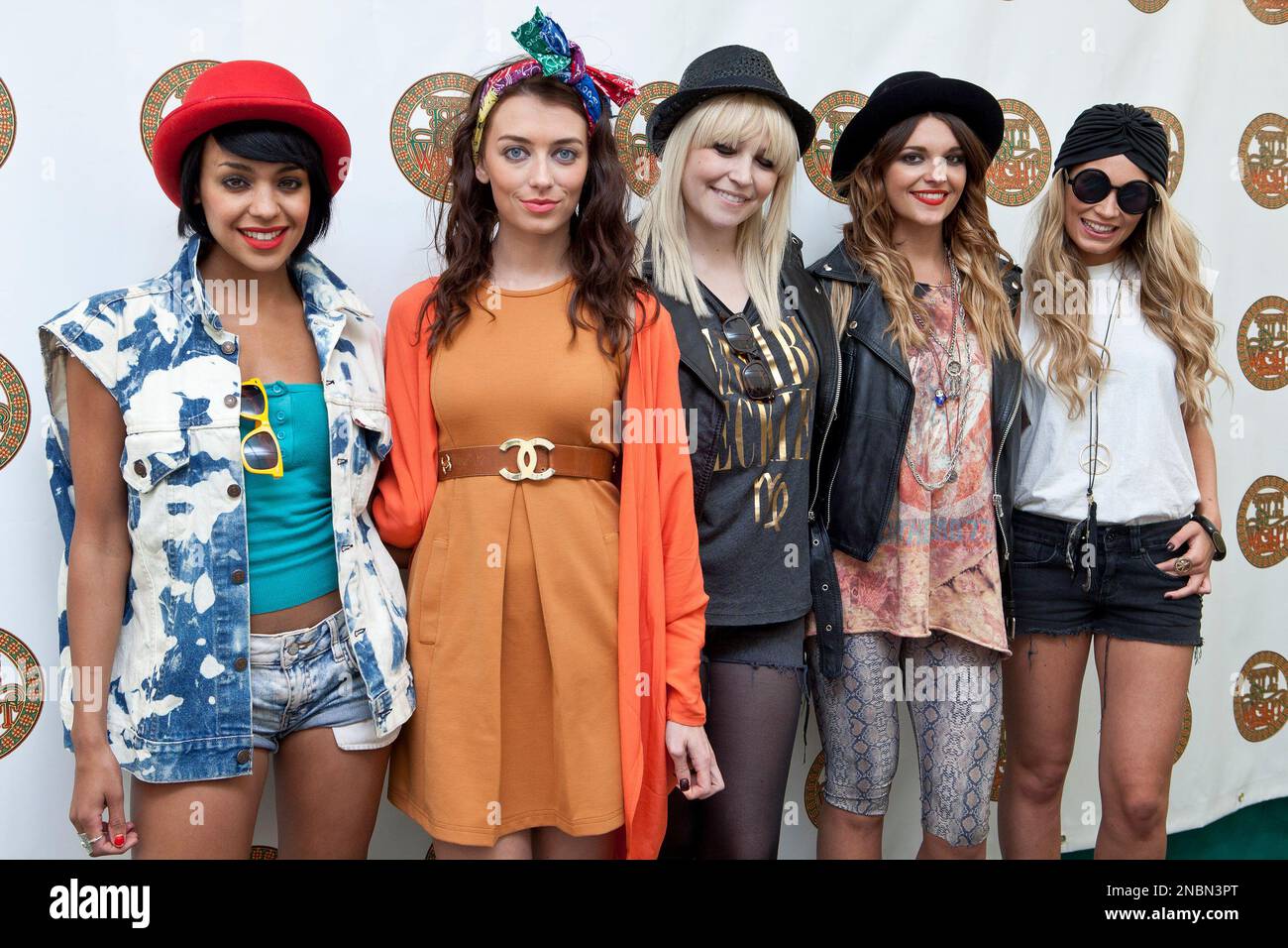 From left to right, Sian Charlesworth, Jessica Agombar, Bianca Claxton ...