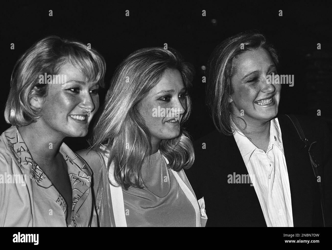 Marine, Yann and Marie Caroline Le Pen, the daughters of French ...