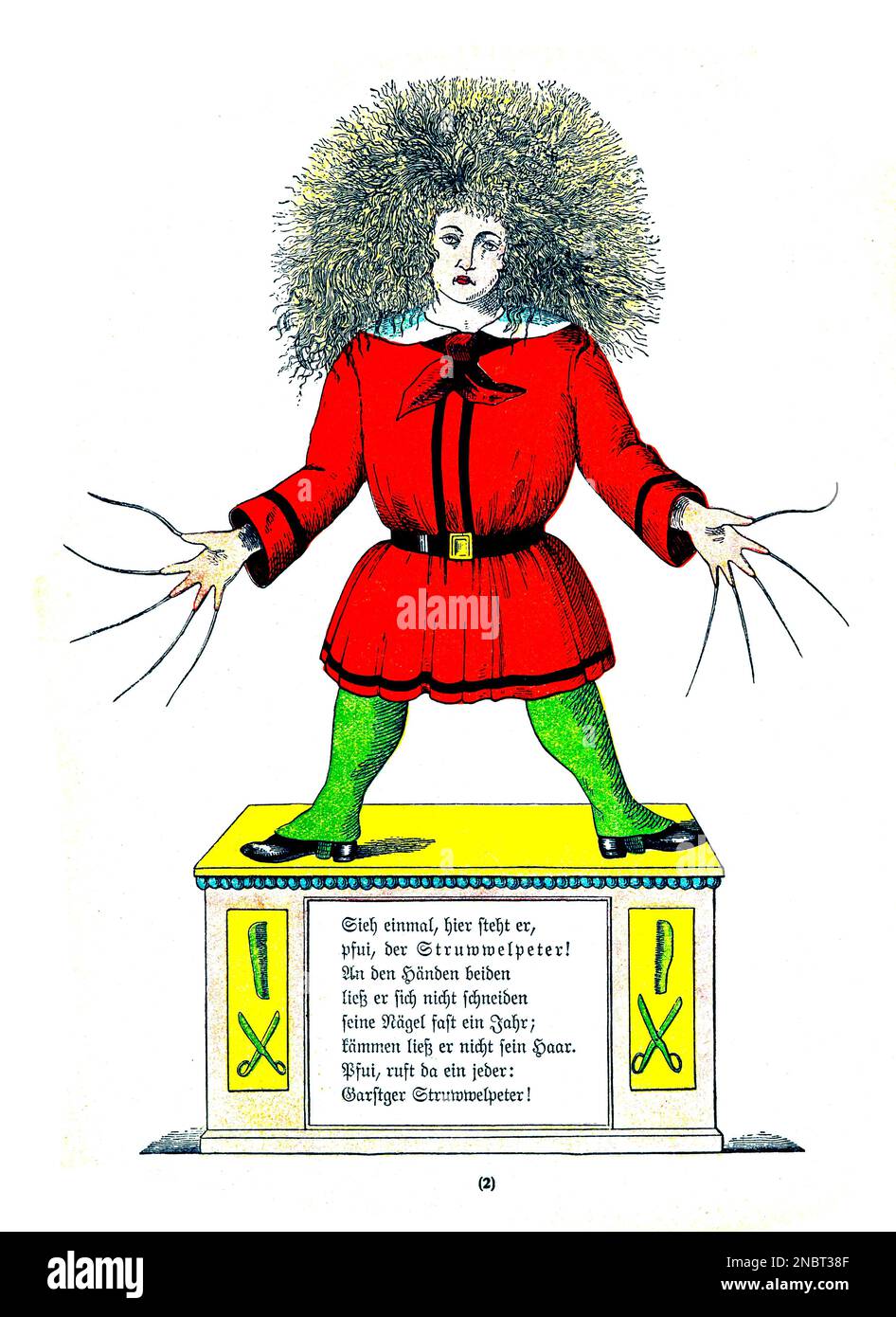 1845 deutsches kinderbuch heinrich hoffmann -Fotos und -Bildmaterial in ...