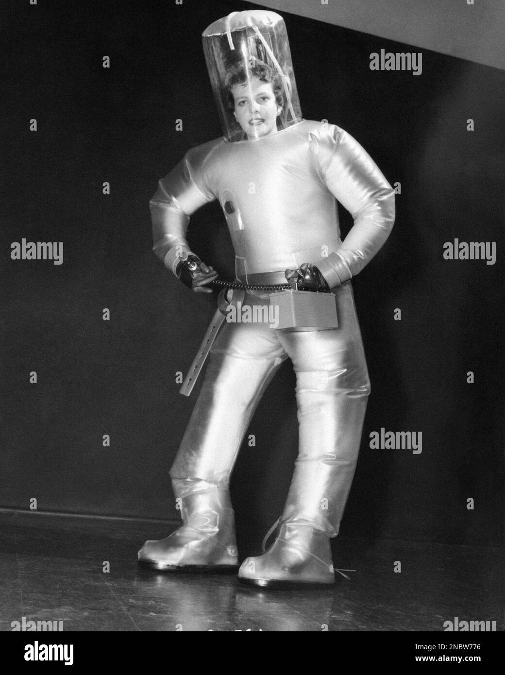 The creation is the latest in anti-radiation suits used by laboratory ...