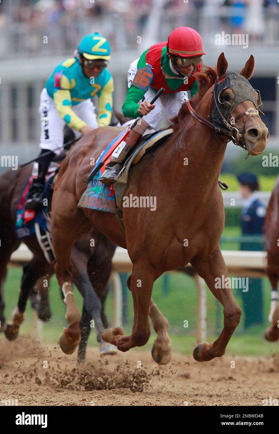 John Velazquez rides Animal Kingdom to victory during the 137th ...