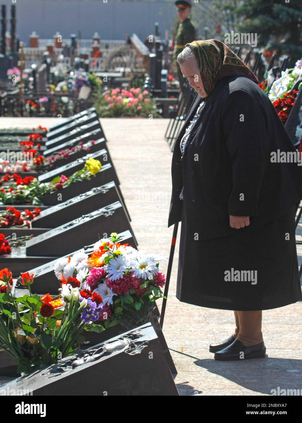Tatyana Ignatenko, the mother of Vasily Ignatenko, a firefighter who ...
