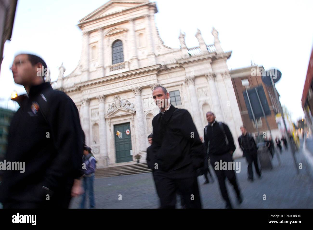 American seminarians from the Pontificial Northern American College ...