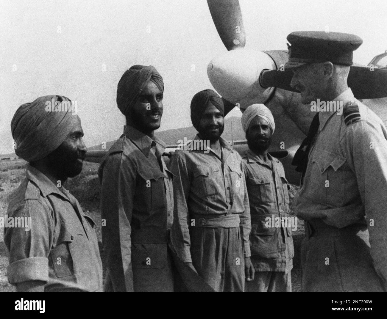 The Allied Air Commander, South East Asia, Air Marshal Sir Keith Rodney ...