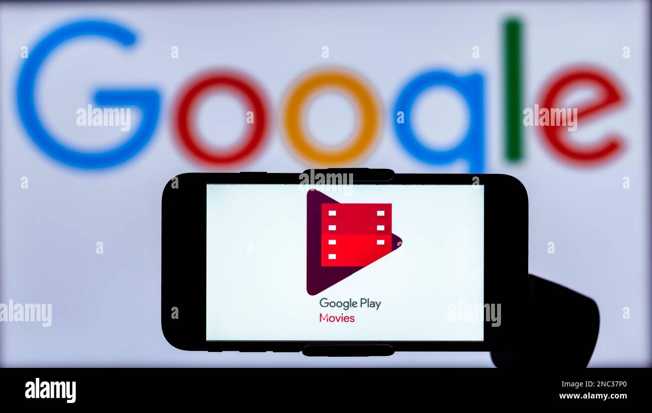 Google play filme logo -Fotos und -Bildmaterial in hoher Auflösung – Alamy