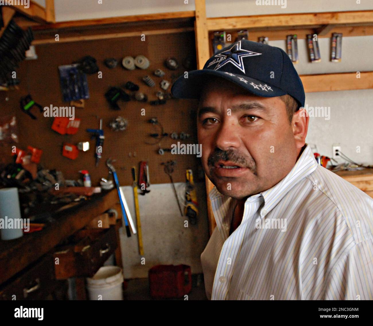 Esteban Gonzalez, president of GE Forestry, poses Oct. 14, 2010 in a ...