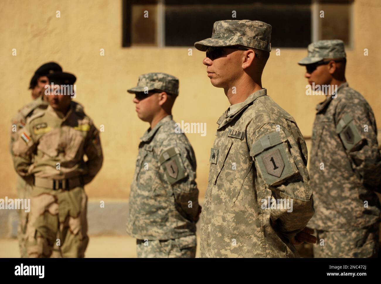 In this photo taken Thursday, March 17, 2011, U.S. Army soldiers from D ...