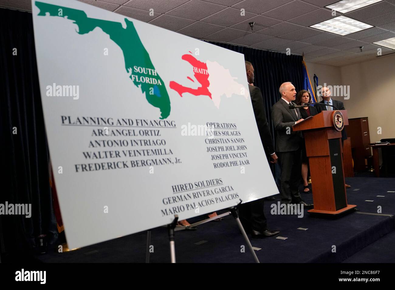 Matthew Olsen, Assistant Attorney General for National Security, speaks ...