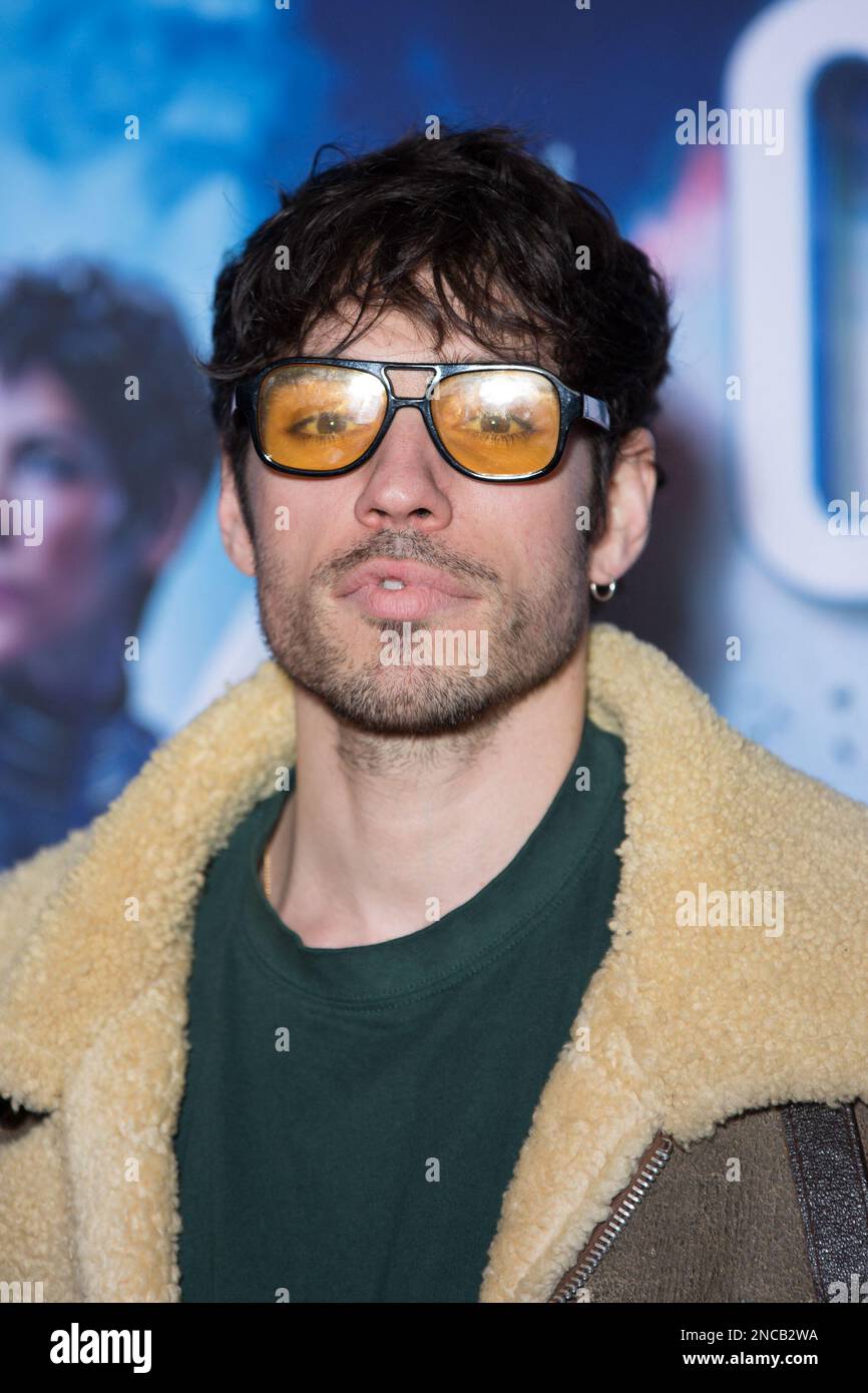 Paris, Frankreich. Am 14. Februar 2023 nimmt Alexis Loizon an der ...