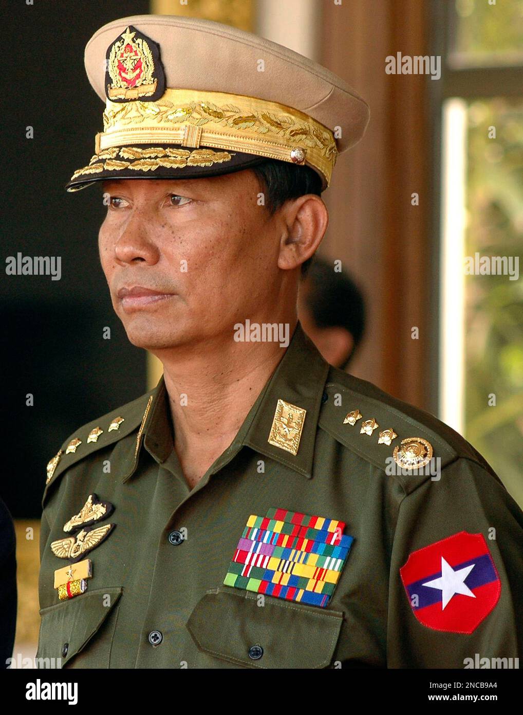 FILE - In this March 11, 2006 file photo, Myanmar third-ranking Gen ...