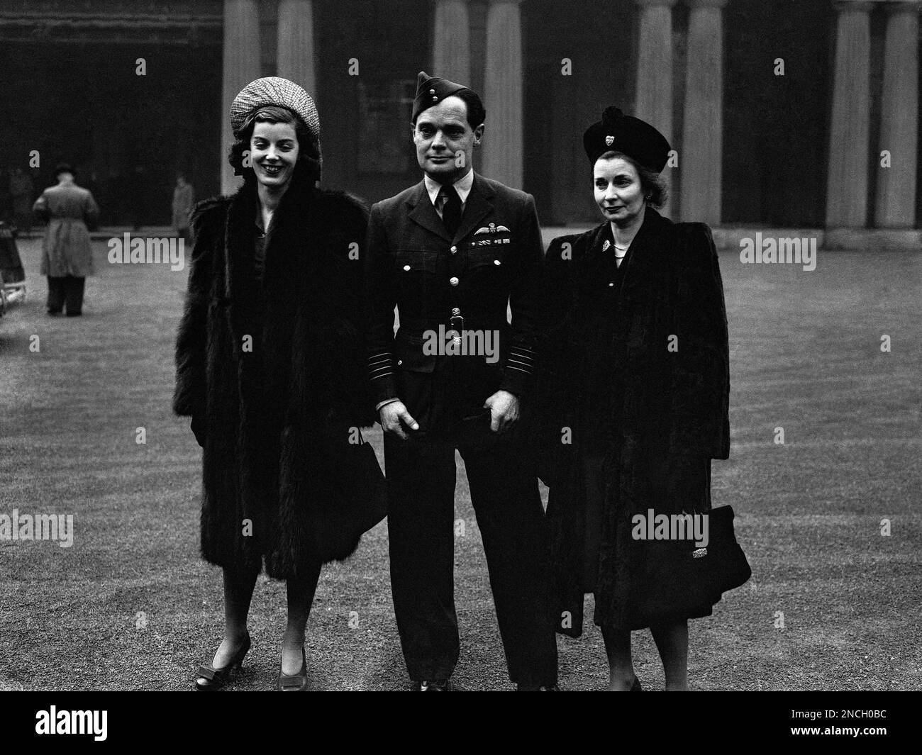 At an investiture held at Buckingham Palace, London, the King decorated ...
