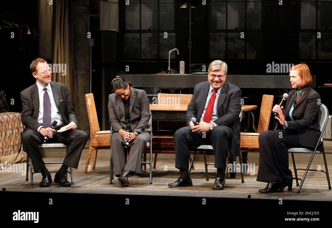 Associated Press journalists, from left, director of photography ...