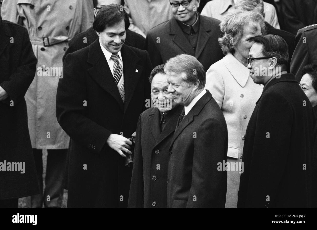 President Jimmy Carter and China’s Vice Premier, Teng Hsiao-ping, smile ...