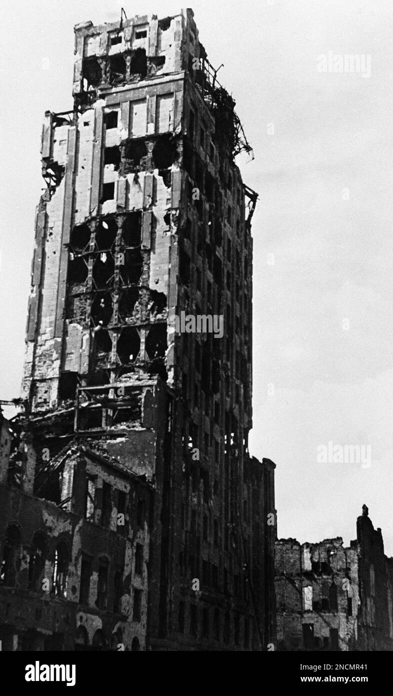 Warsaw, the first European capital upon which Hitler unleashed the Nazi ...