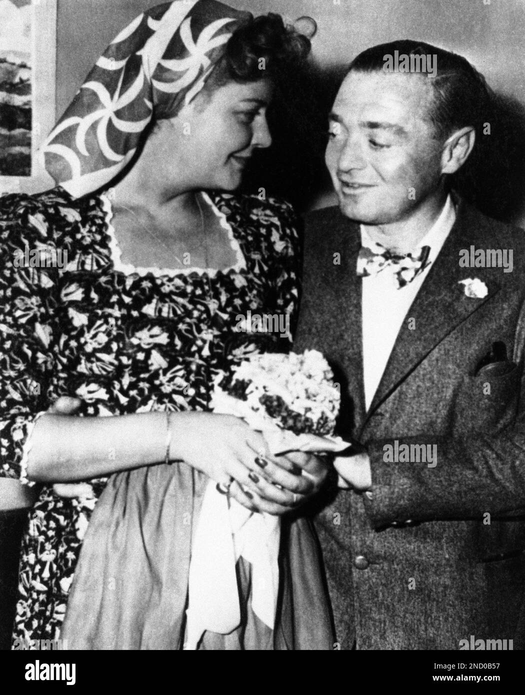 Austrian actress Karen Verne, 27, and Austrian-American actor Peter ...