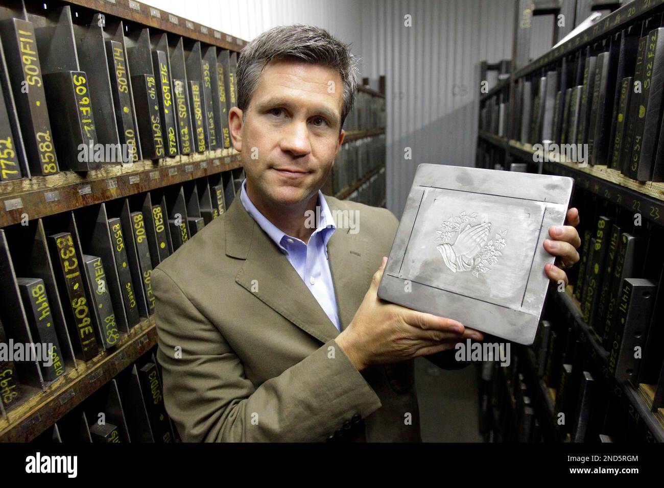 In this Aug. 26, 2010 photo, Will Knecht, the president of western ...
