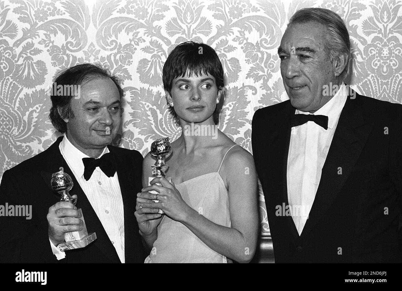 Co-producer Claude Barry, left, of the film "Tess", actress Nastassja ...
