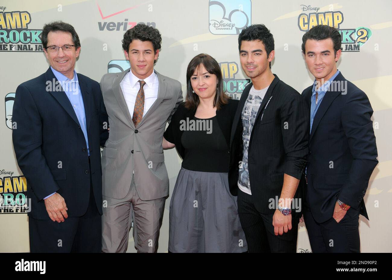 From left, Disney Entertainment president and Disney Channels Worldwide ...