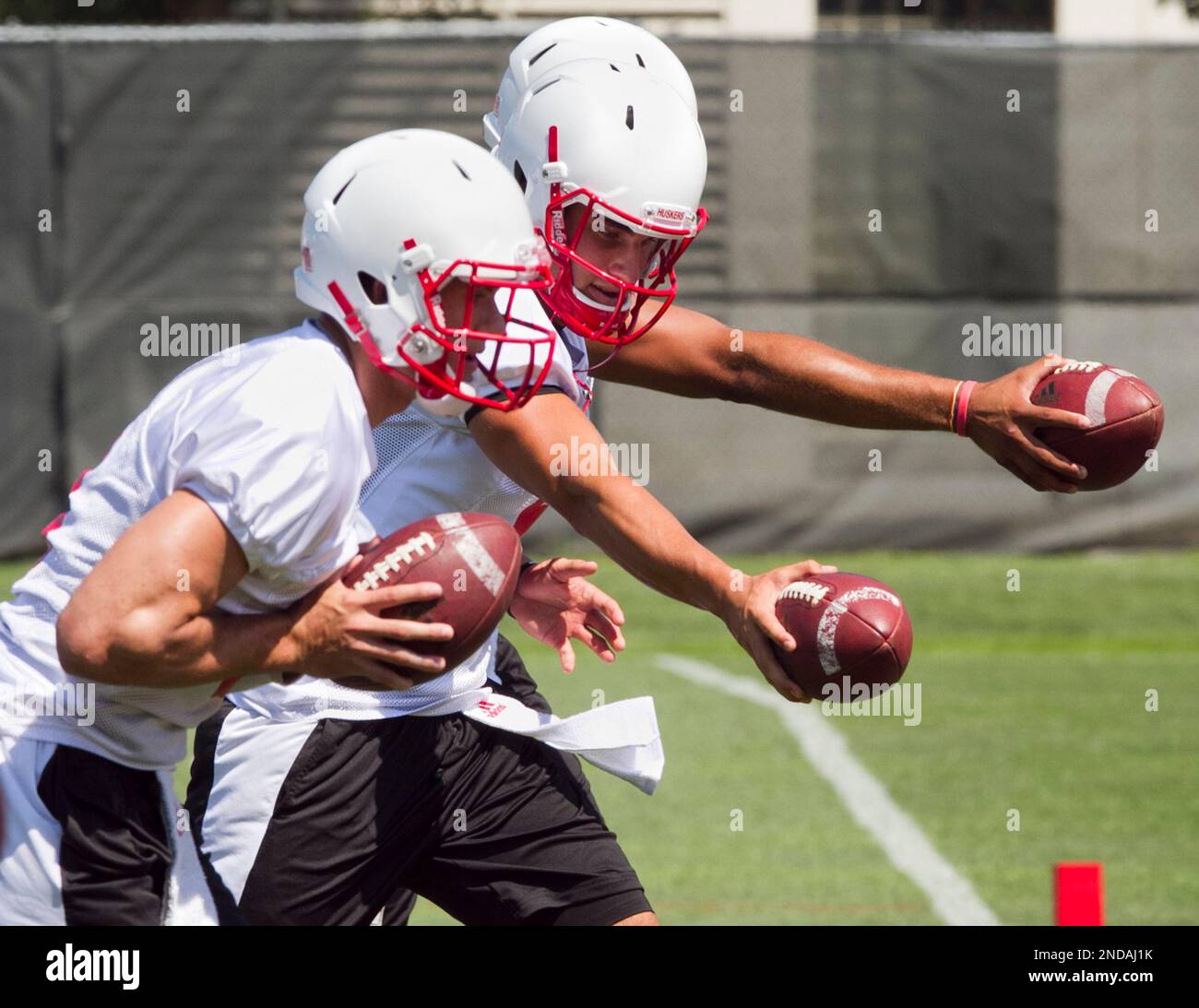 Nebraska quarterbacks from left: Taylor Martinez, Zac Lee and Cody ...