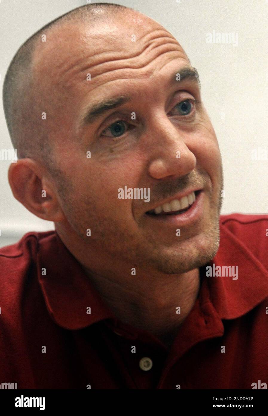 This Wednesday, July 14, 2010 photo shows teacher and author Ray Sabini ...