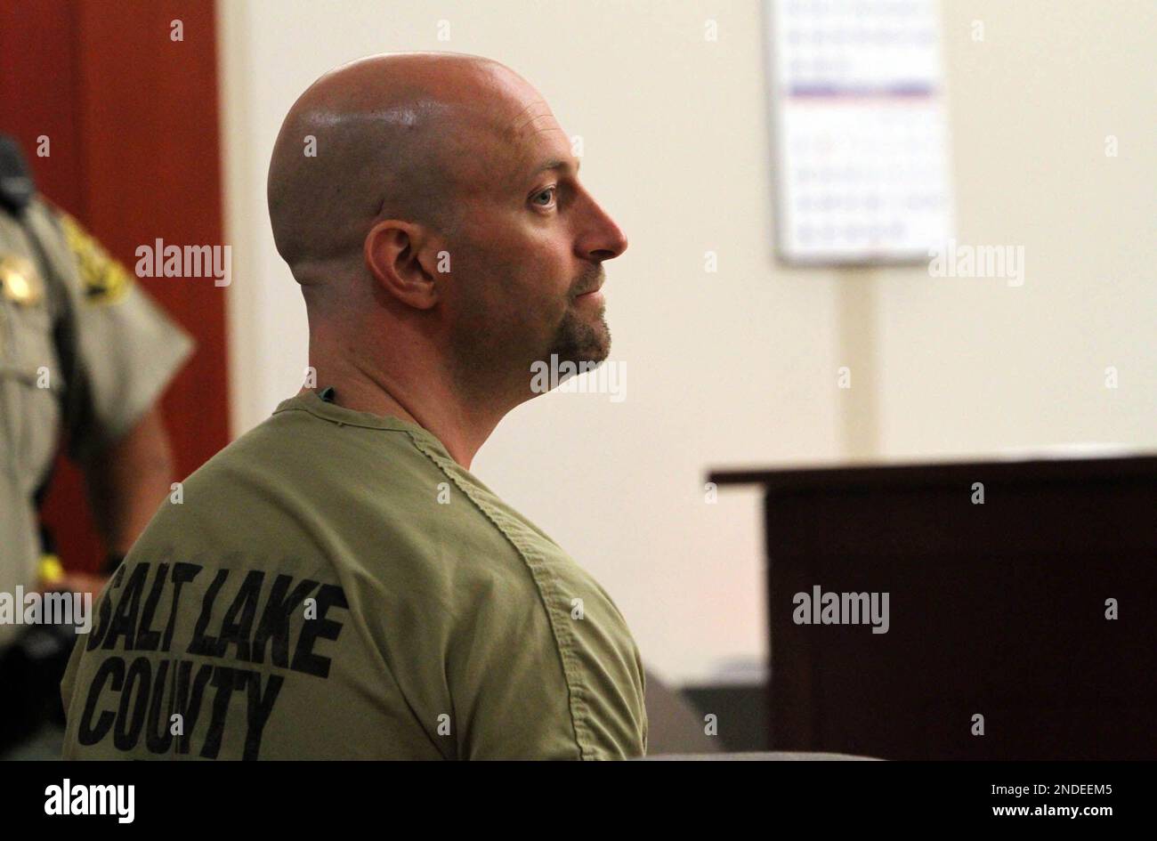 Eugene Christopher Wright appears at his sentencing hearing in front of ...