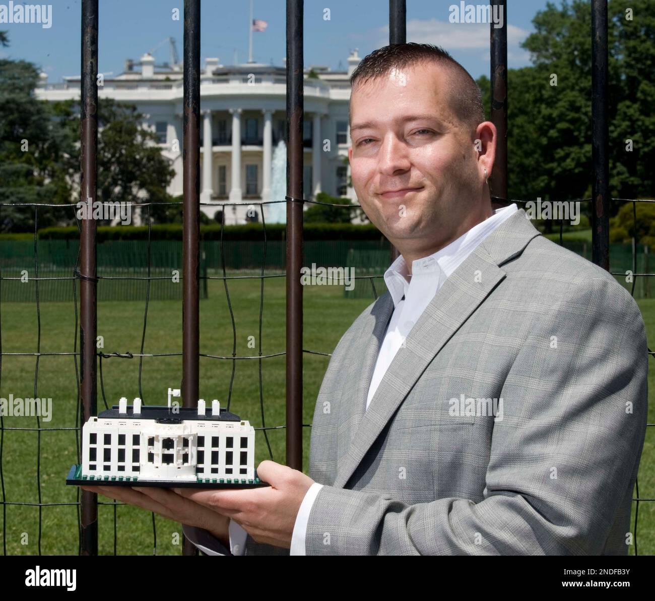 Architect turned LEGO designer, Adam Reed Tucker, 38, Northbrook, Ill ...