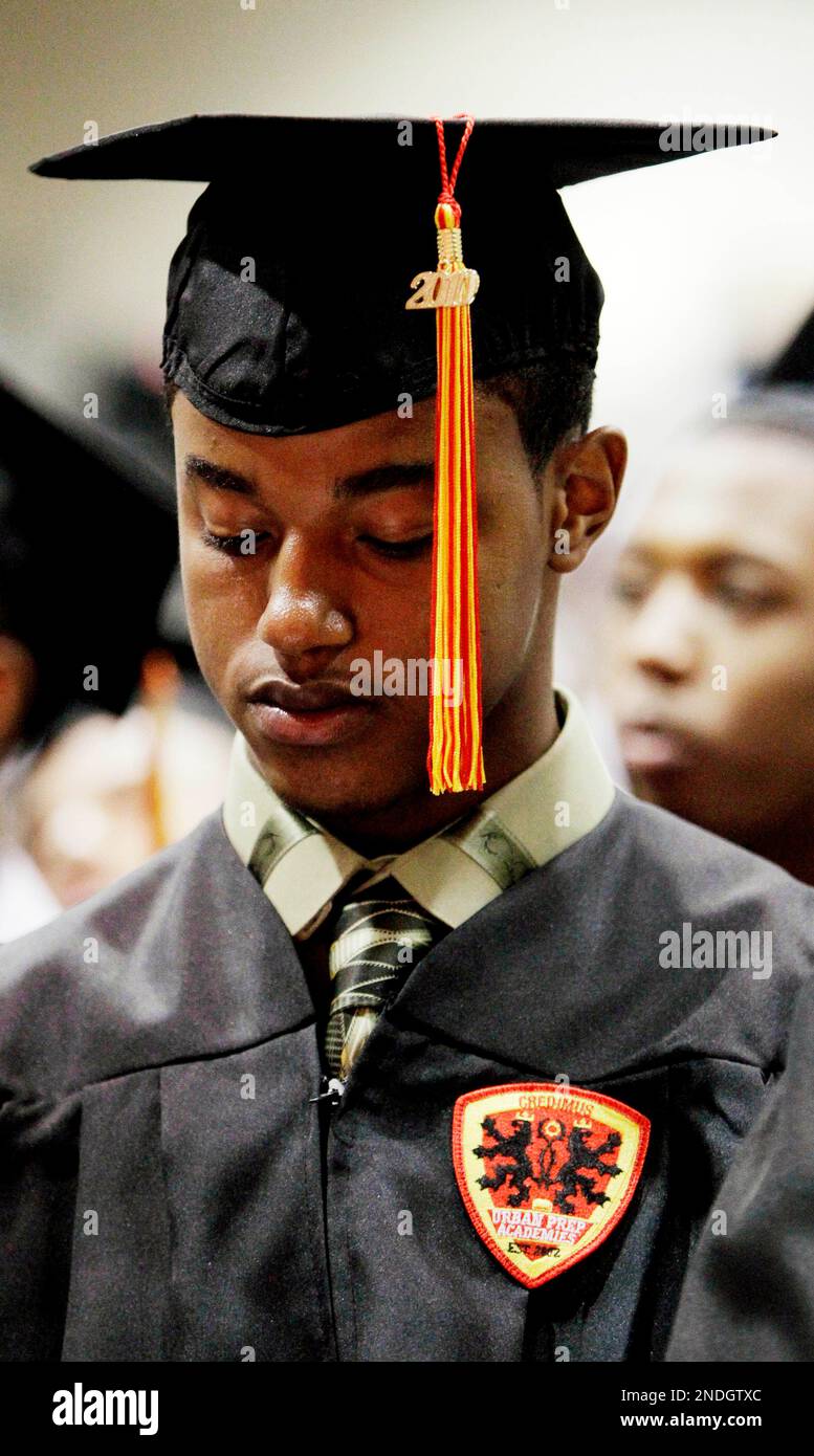In this photo taken Saturday, June 12, 2010, Urban Prep High School ...